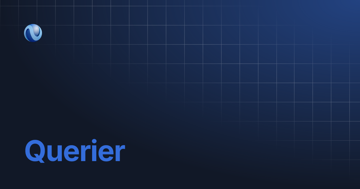 Querier | Neptune Docs